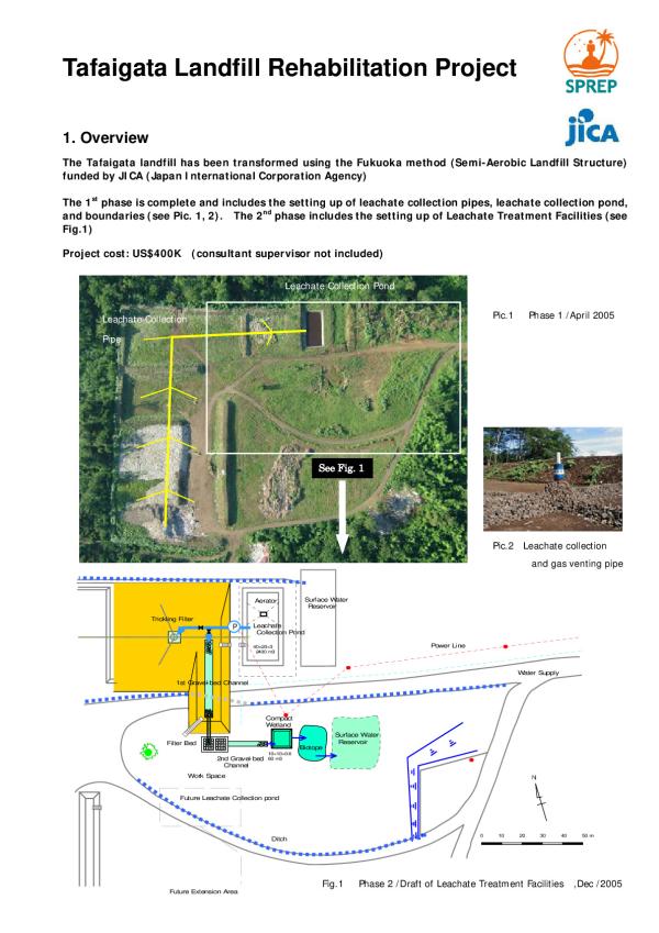 Samoa's Tafaigata landfill rehabilitation project in action