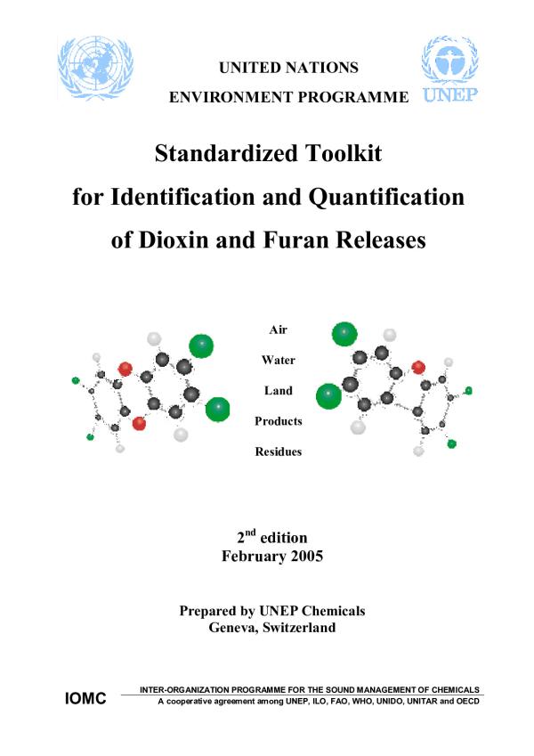 Standardized toolkit for Indentification and Quantification of Dioxin ... Standardized toolkit for Indentification and Quantification of Dioxin ...