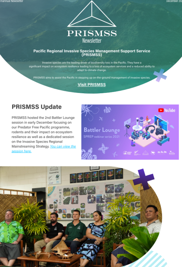 PRISMSS Newsletters - December 2021
