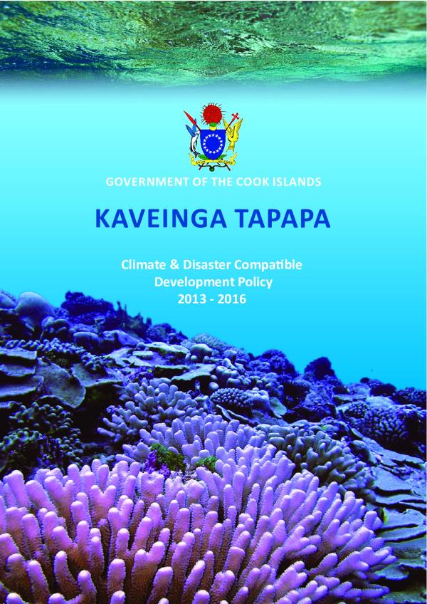 Cook Islands: Climate and Disaster Compatible Development Policy 2013-2016